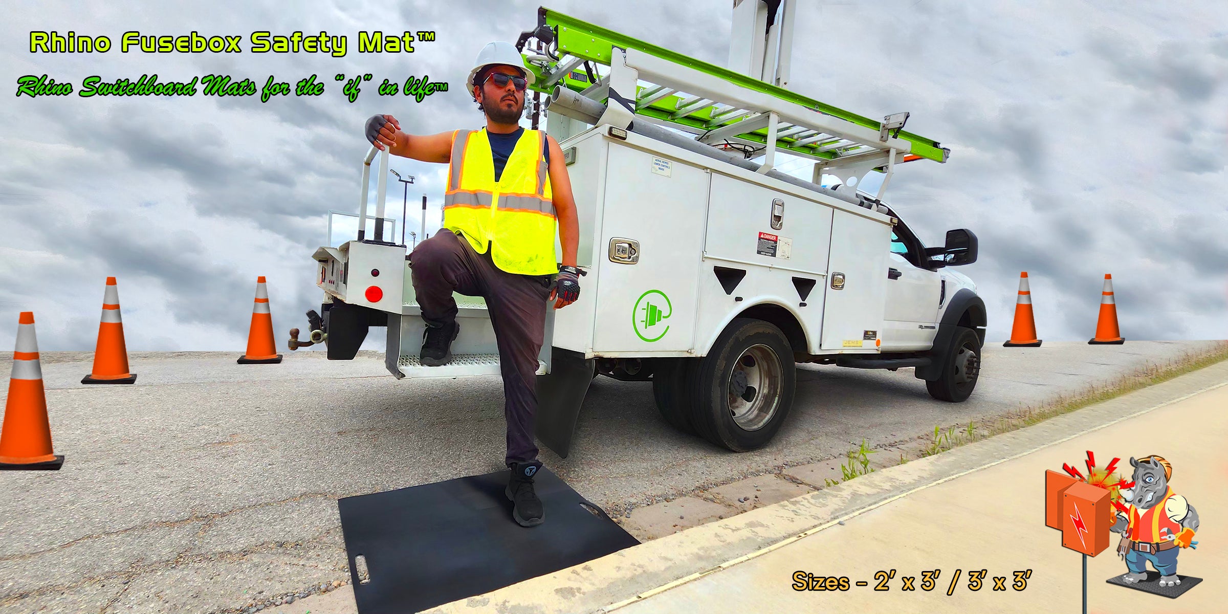 Rhino Mats YOU STAND WE DELIVER