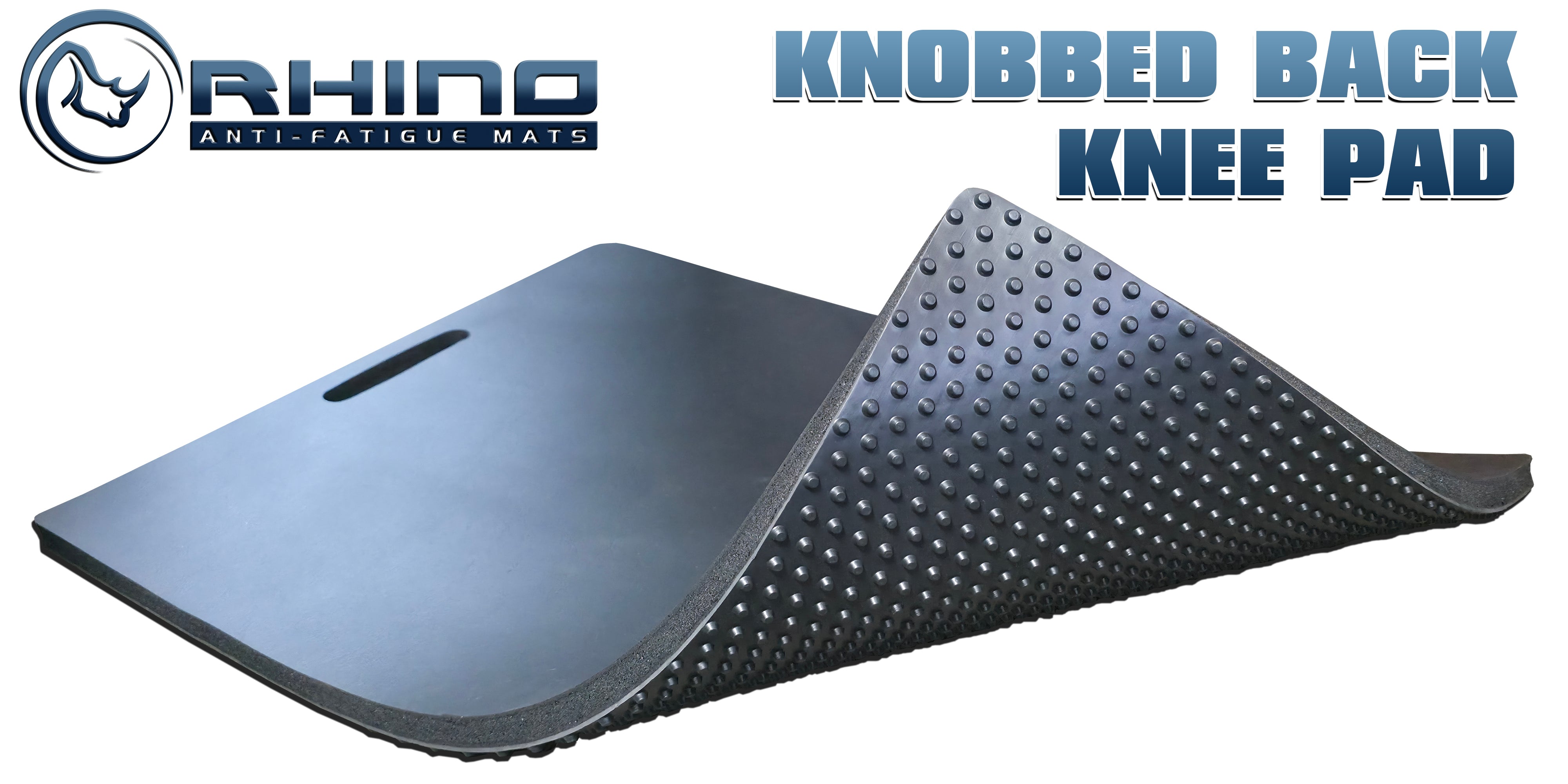 Rhino Knobbed Back Knee Pad® – Heavy-Duty Industrial Kneeling Pad ...